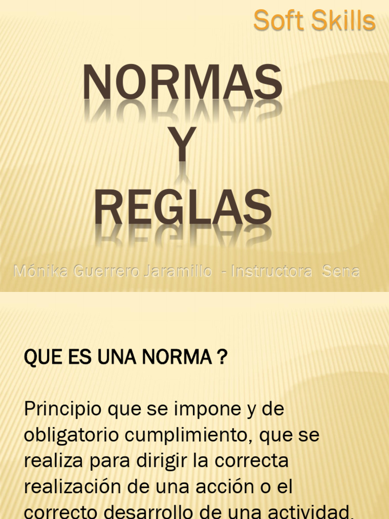 Normas y Reglas: Definiciones y Tipos | PDF | Comportamiento | Castigos