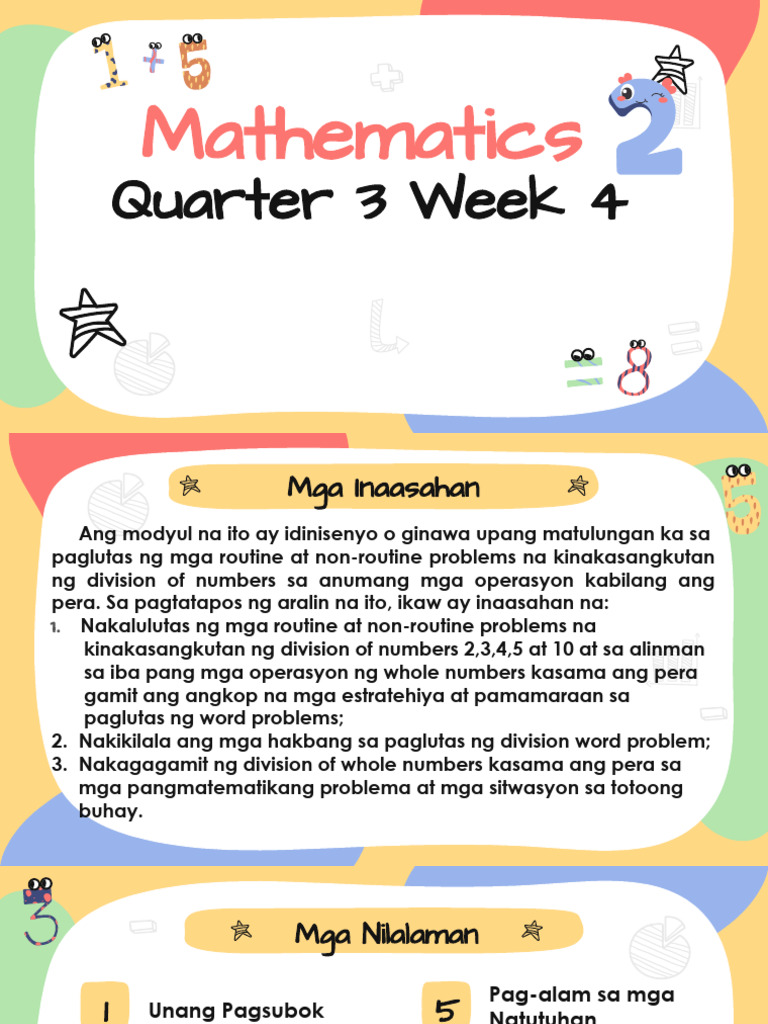 Math2 Q3 W4 | PDF