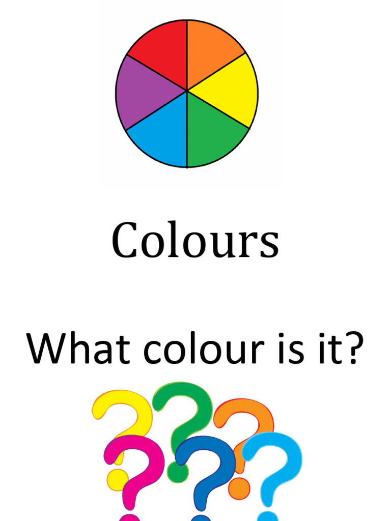 Learning Colors for Kids | PDF | Language Arts & Discipline | Wellness