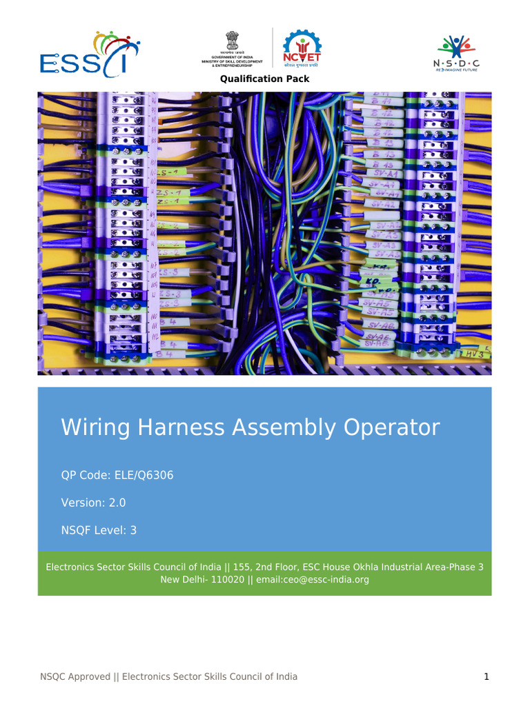 Wiring Harness Assembly Operator QP | PDF | Waste | Waste Management