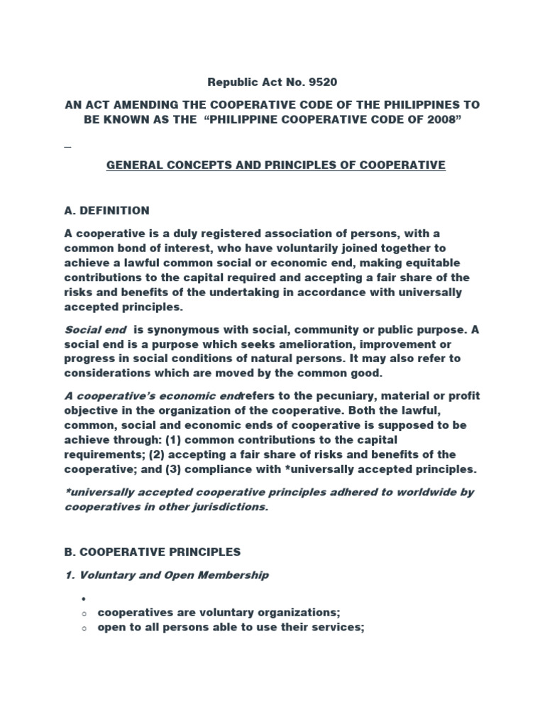 Cooperative | PDF | Cooperative | Economies Of Scale