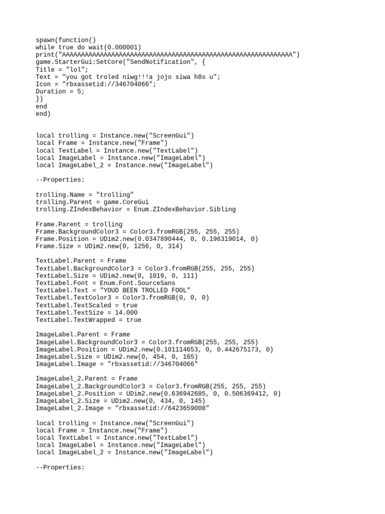 Trollage Script TROLL YOUR FRIENDS | PDF | Slang | Graphic Design