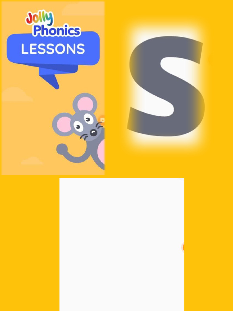 Lesson 1 (s - Sound) | PDF