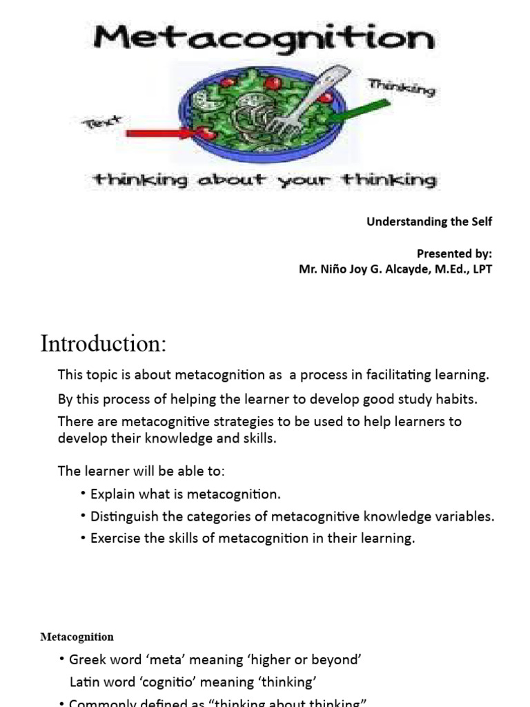 Metacognition Demo | PDF | Metacognition | Learning