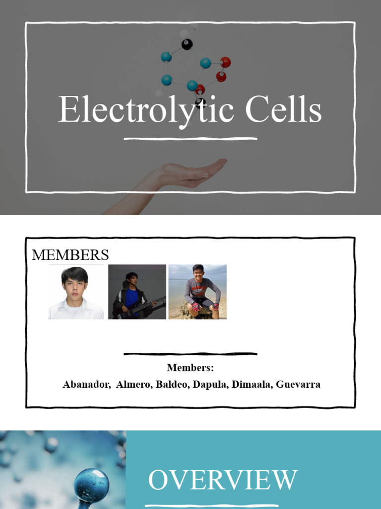 L9 Electrolytic Cells | PDF