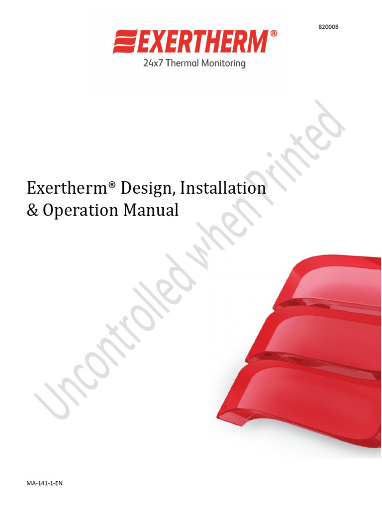 Exertherm Manual MA-141-1-EN (UCP) | PDF