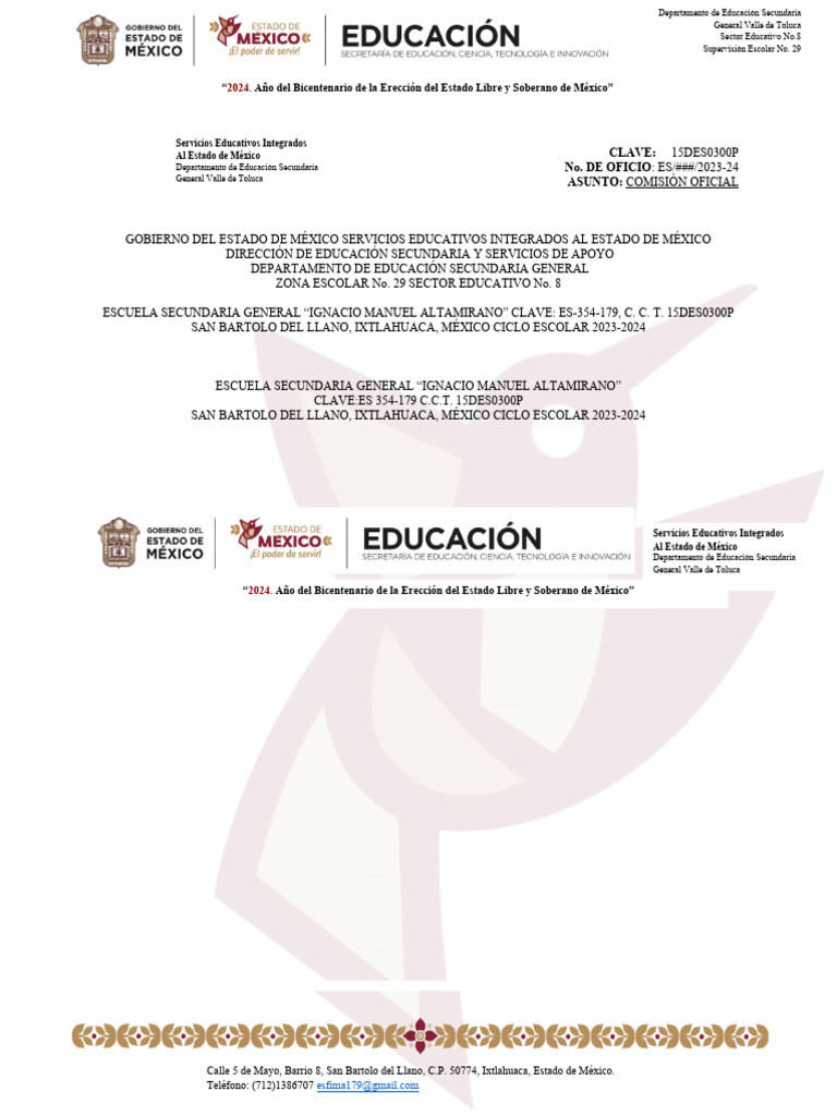 Hoja Membretada Logo Seiem | PDF | Familia | Desarrollo humano