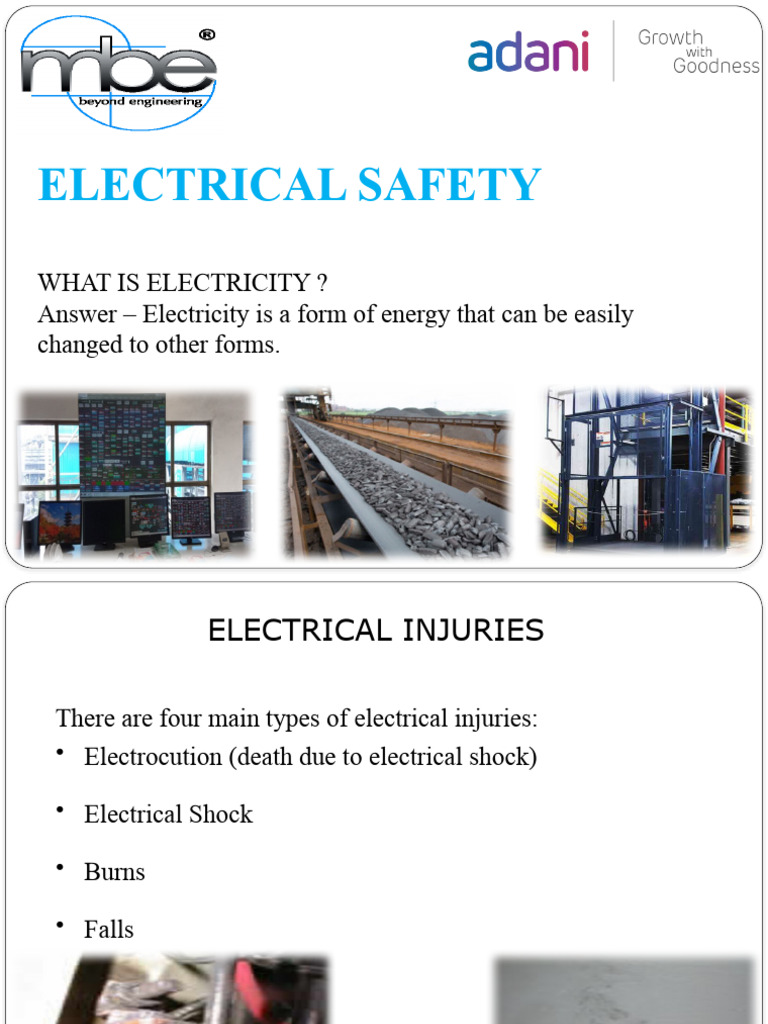 Electrical Safety Presentation | PDF | Electrical Wiring | Fuse ...