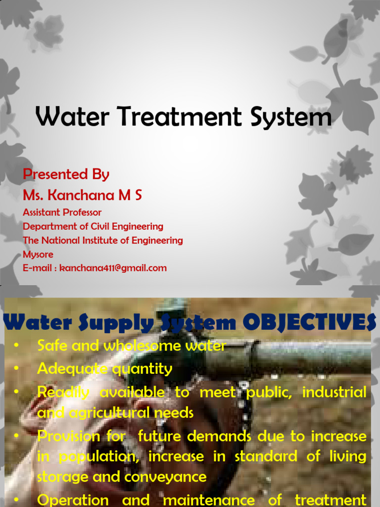 Water Treatment System - Reference | PDF | Colloid | Filtration