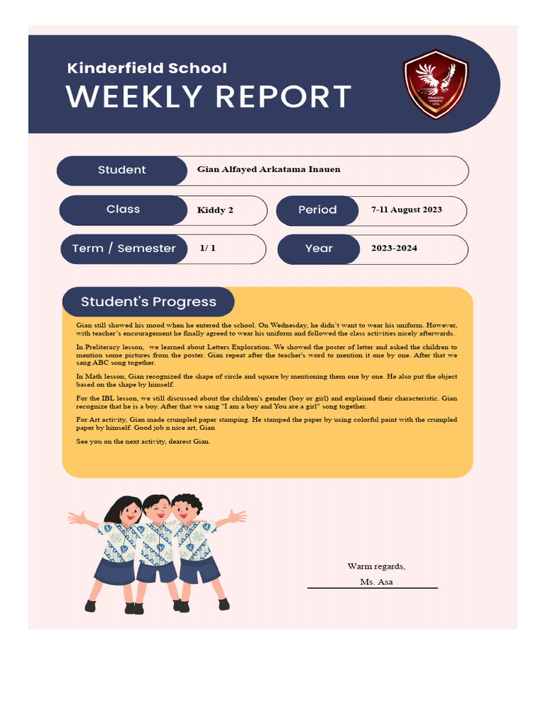 Gian Weekly Report 3 | PDF