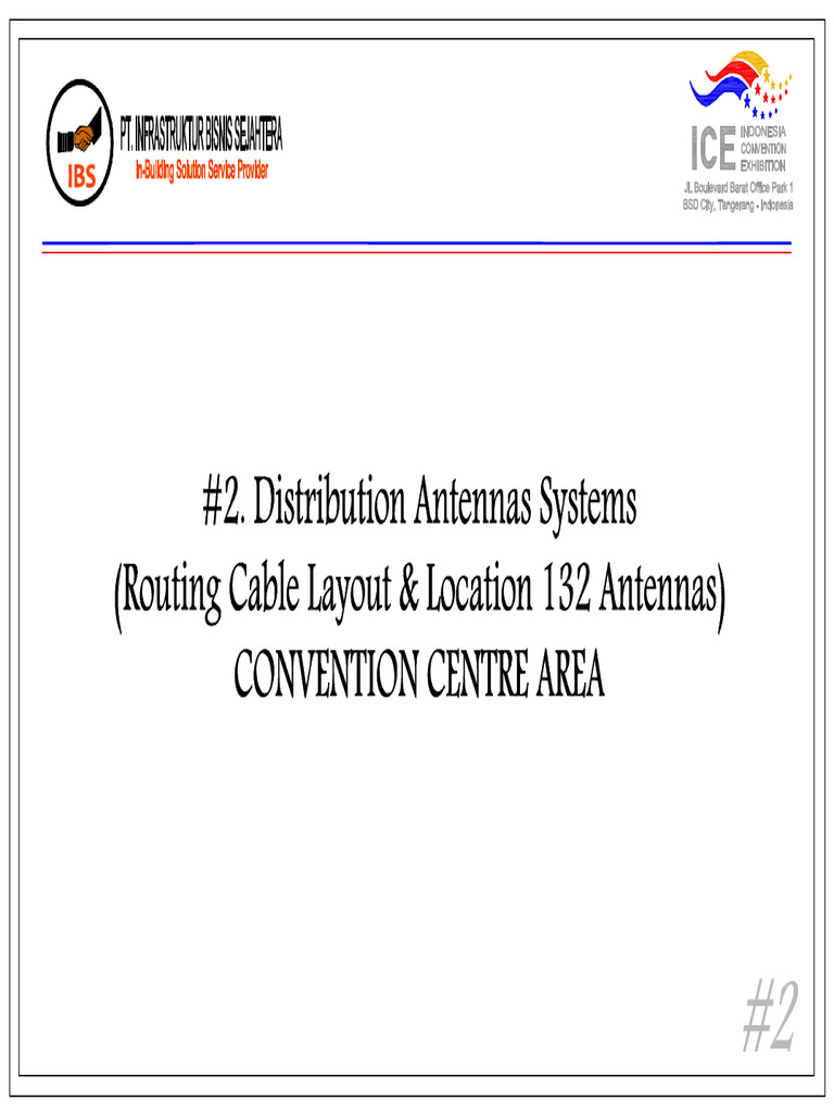 #2. Design Floor Plan & Layout CONVENTION CENTER | PDF