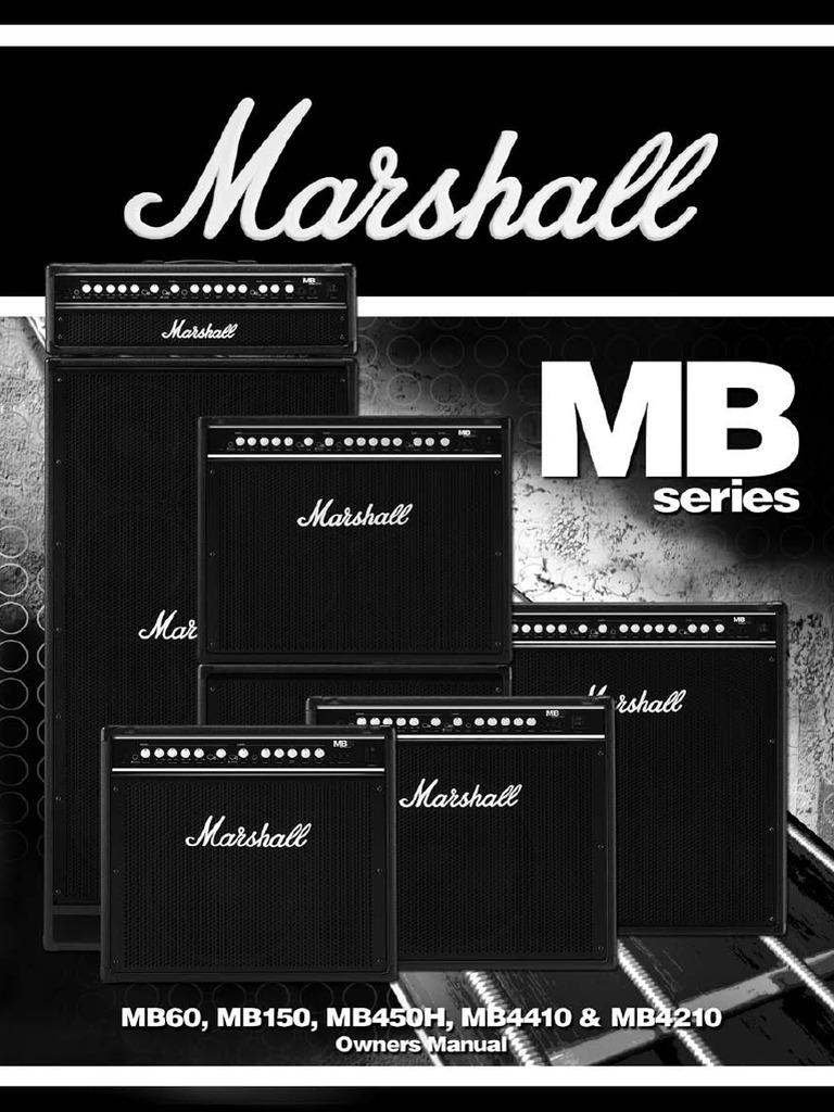 MB4410 Marshall Bass | PDF | Amplifier | Loudspeaker