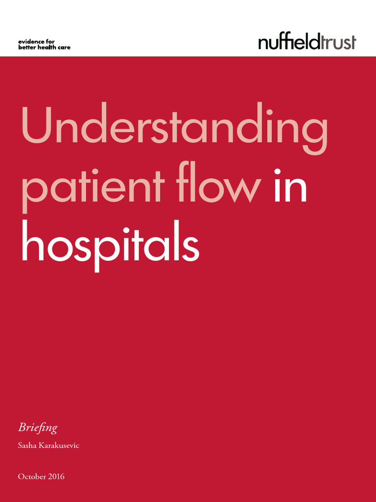 Understanding Patient Flow in Hospitals Web Final | PDF | Hospital ...