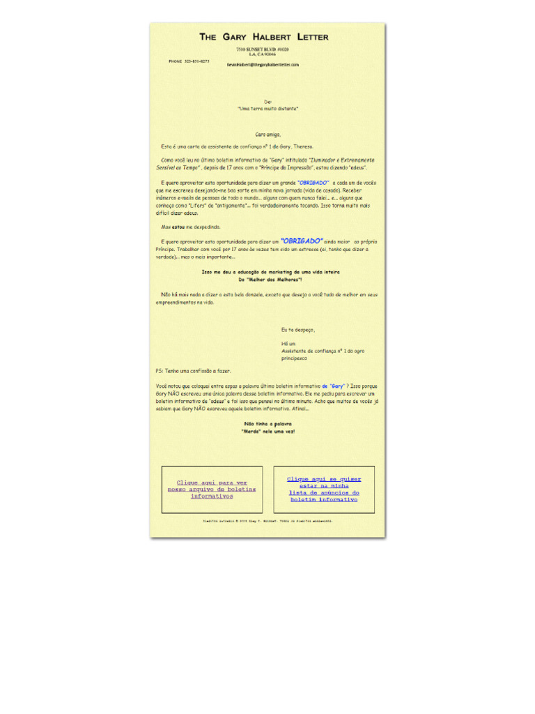 Thegaryhalbertletter 057 | PDF