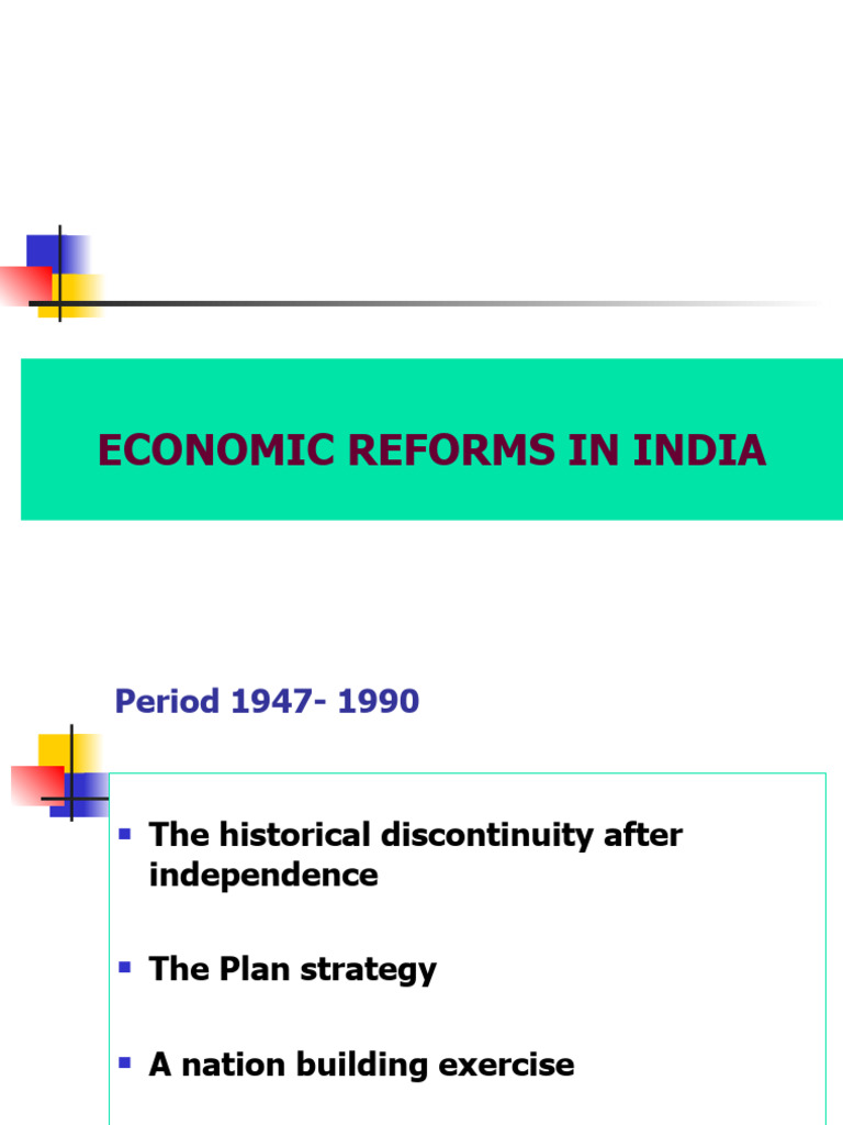 Economic Reforms India | PDF | Exports | Monetary Policy