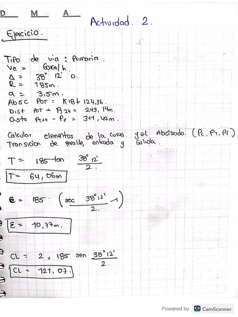 Diagrama de Peraltes | PDF