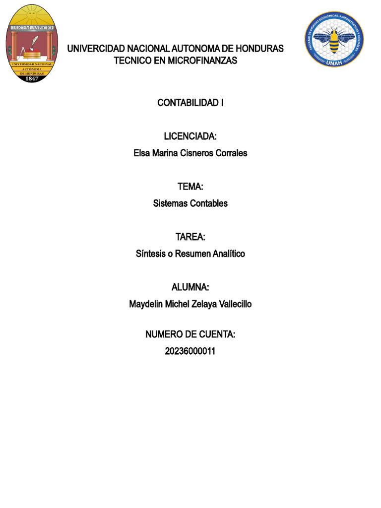 ZELAYA MAYDELIN U1T2a1 | PDF | Contabilidad | Business