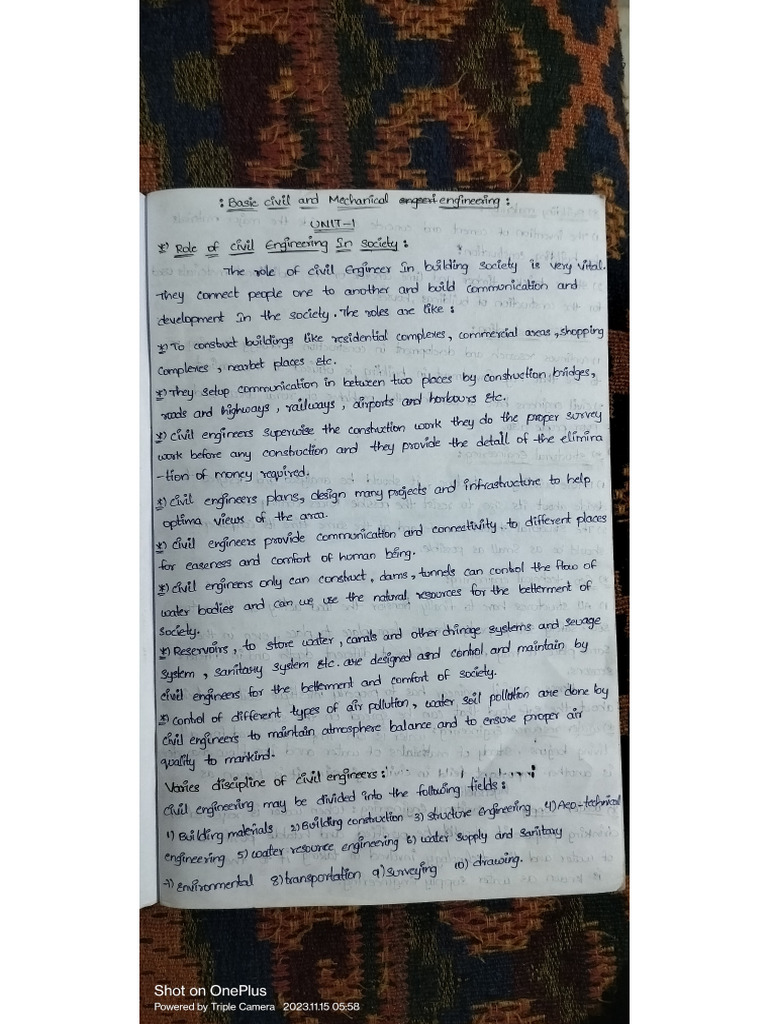 BCME Unit1 and Unit2 | PDF