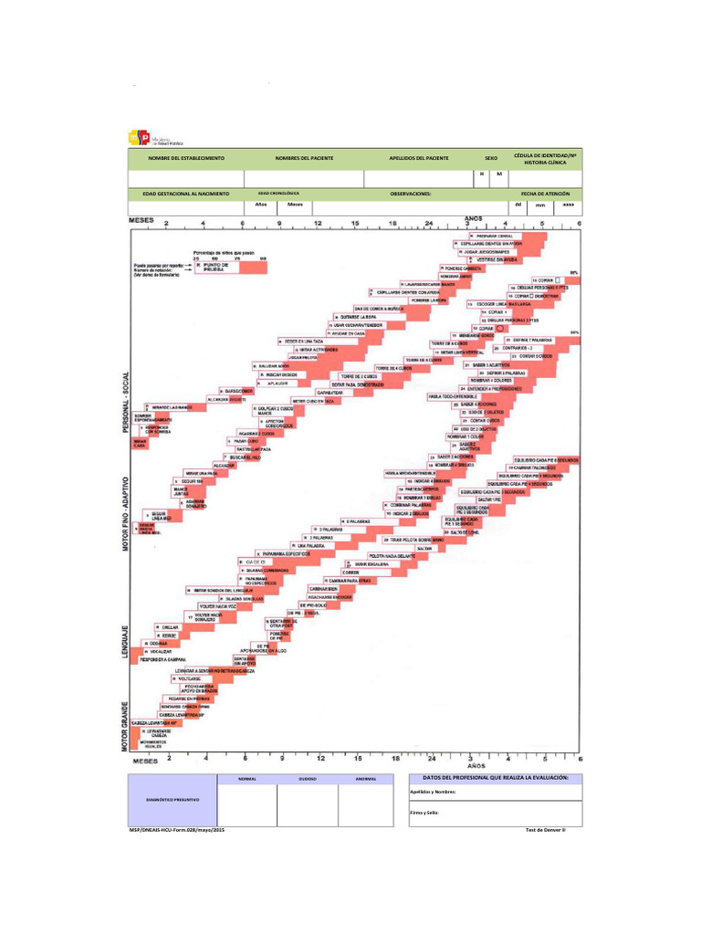 Test Denver Ii | PDF