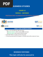 Business Grade 11 Notes Term 3 2024 | PDF | Entrepreneurship | Project ...