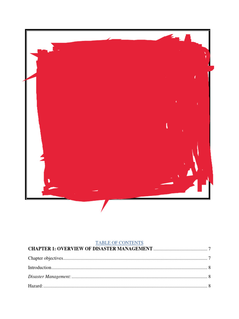 Disaster Management Module - raymond(1) | PDF | Emergency Management ...