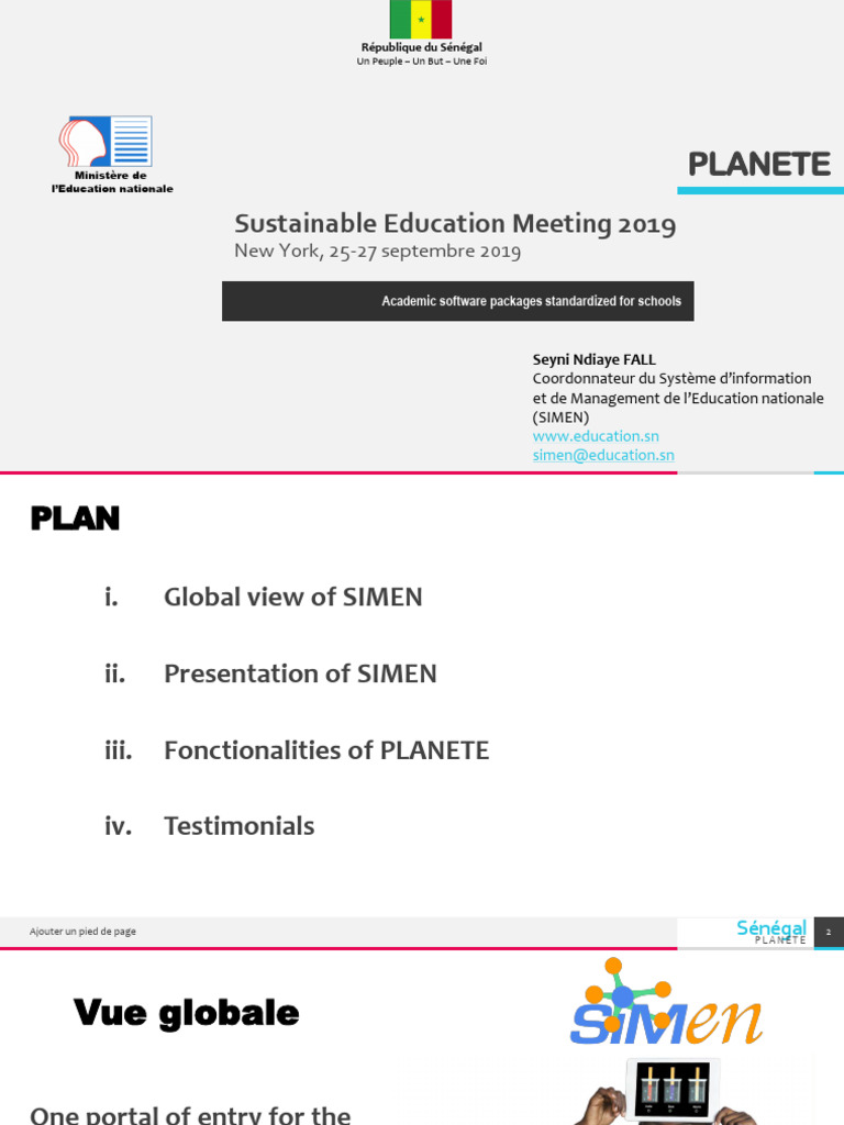Sem2019 Senegal | PDF | Information Technology | Computing