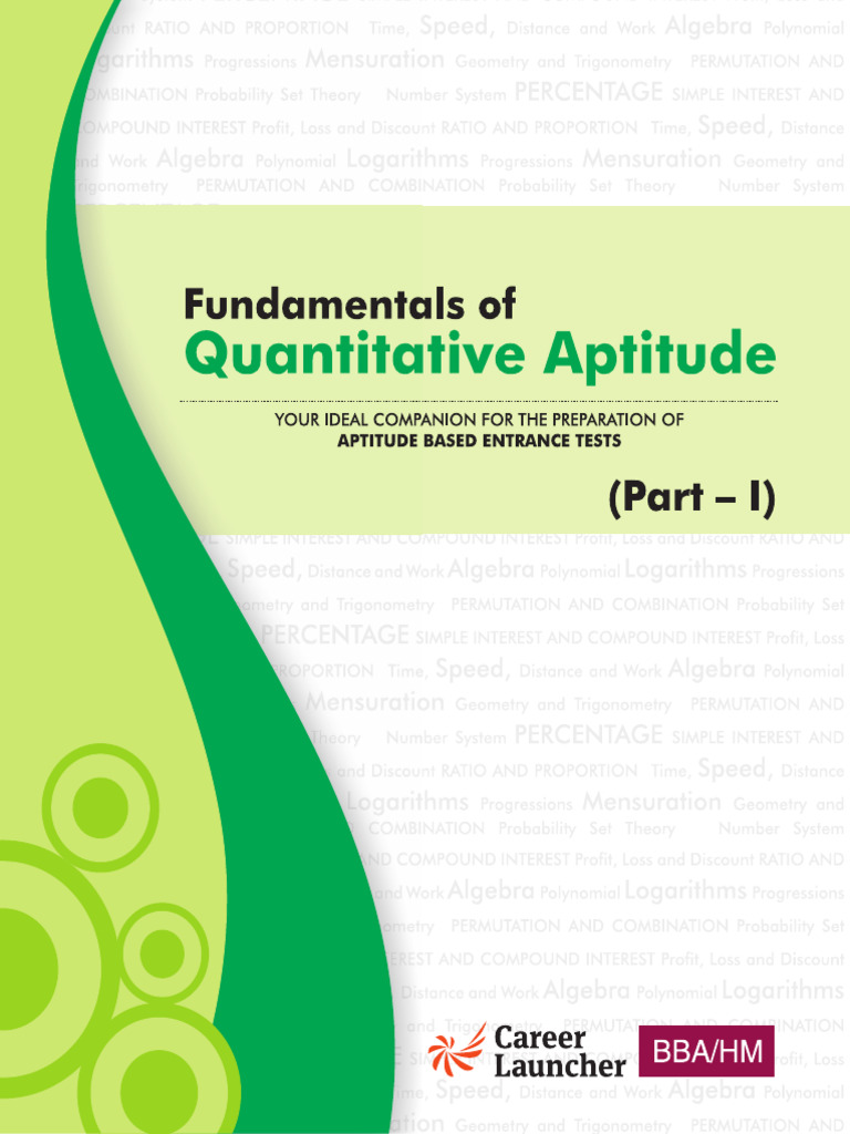Quantitative Aptitude | PDF | Numbers | Rational Number
