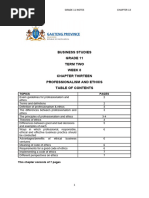 BUSINESS STUDIES GRADE 11 NOTES TERM 3 CHAPTER 14.edited | PDF | Cognition