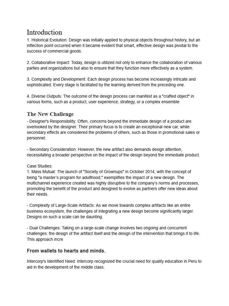 Introduction | PDF | Design | Cognition