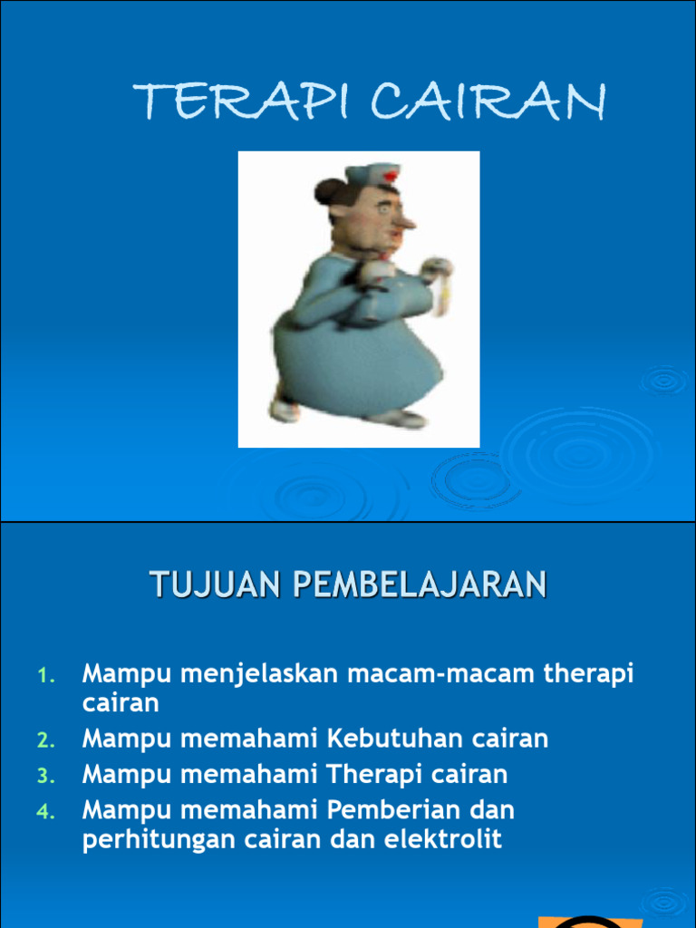 Panduan Terapi Cairan dan Elektrolit | PDF