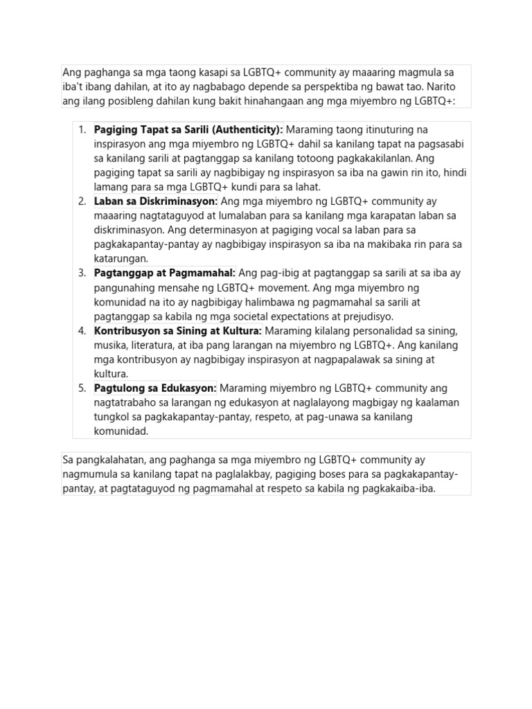 LGBTQ | PDF
