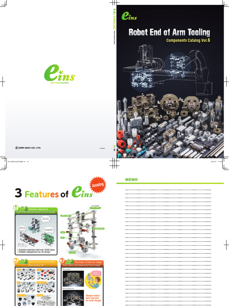 Robot End of Arm Tooling Catalog Vol.6 | PDF | Valve | Manufactured Goods