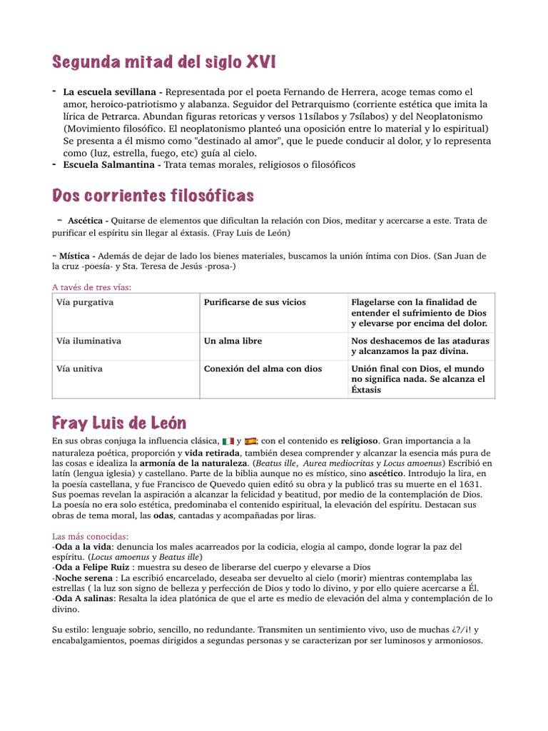 Poesía del Siglo XVI y Barroco en España | PDF | Clásicos