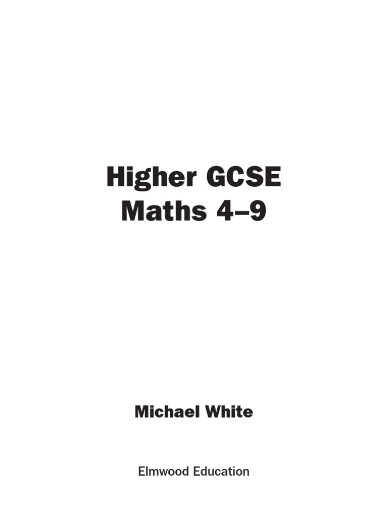 Final Copy Higher Gcse 4-9 | PDF | Trigonometric Functions | Mathematics