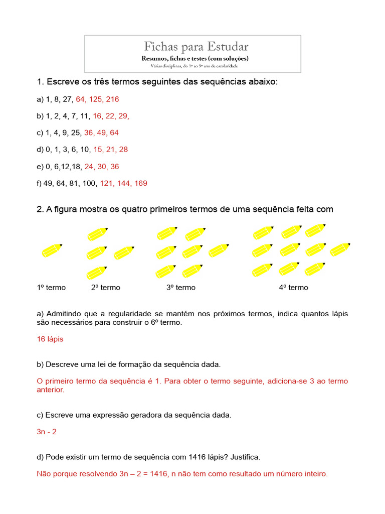 Sequencias_e_regularidades_solucoes | PDF