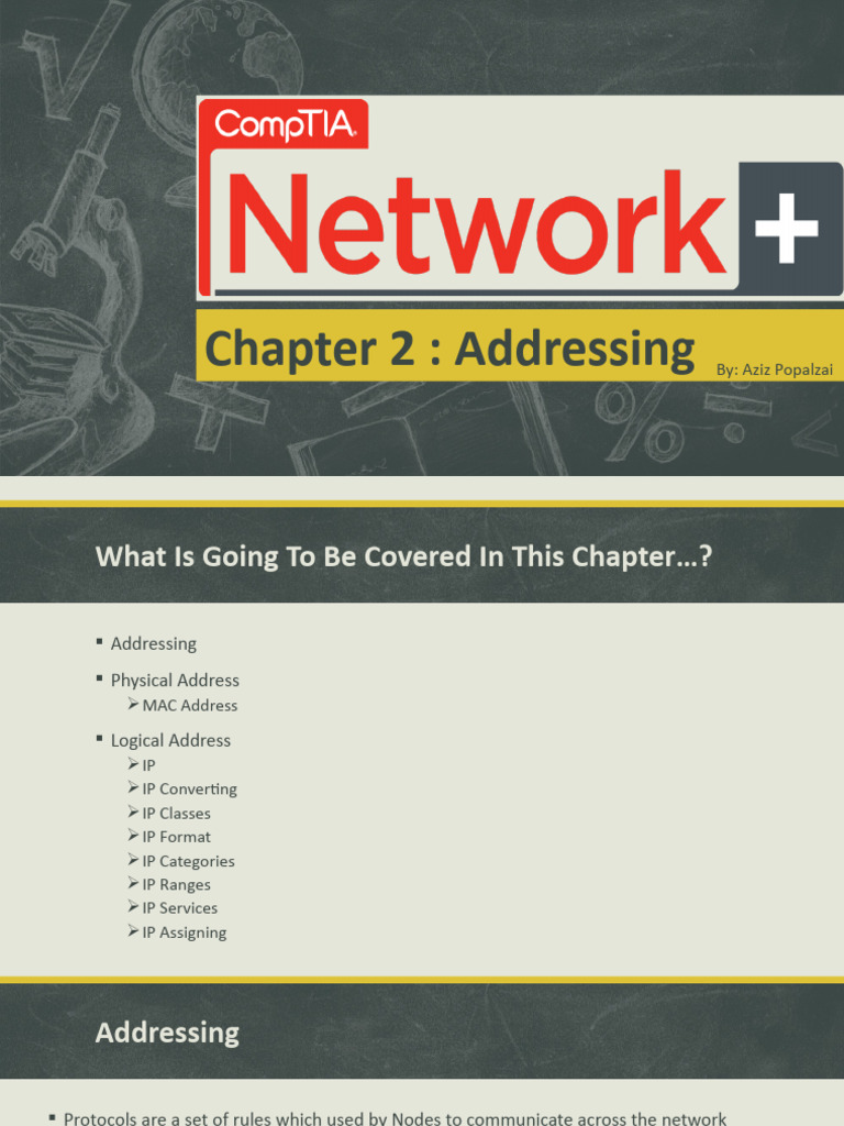 03 Addressing | PDF | Ip Address | Internet Protocols
