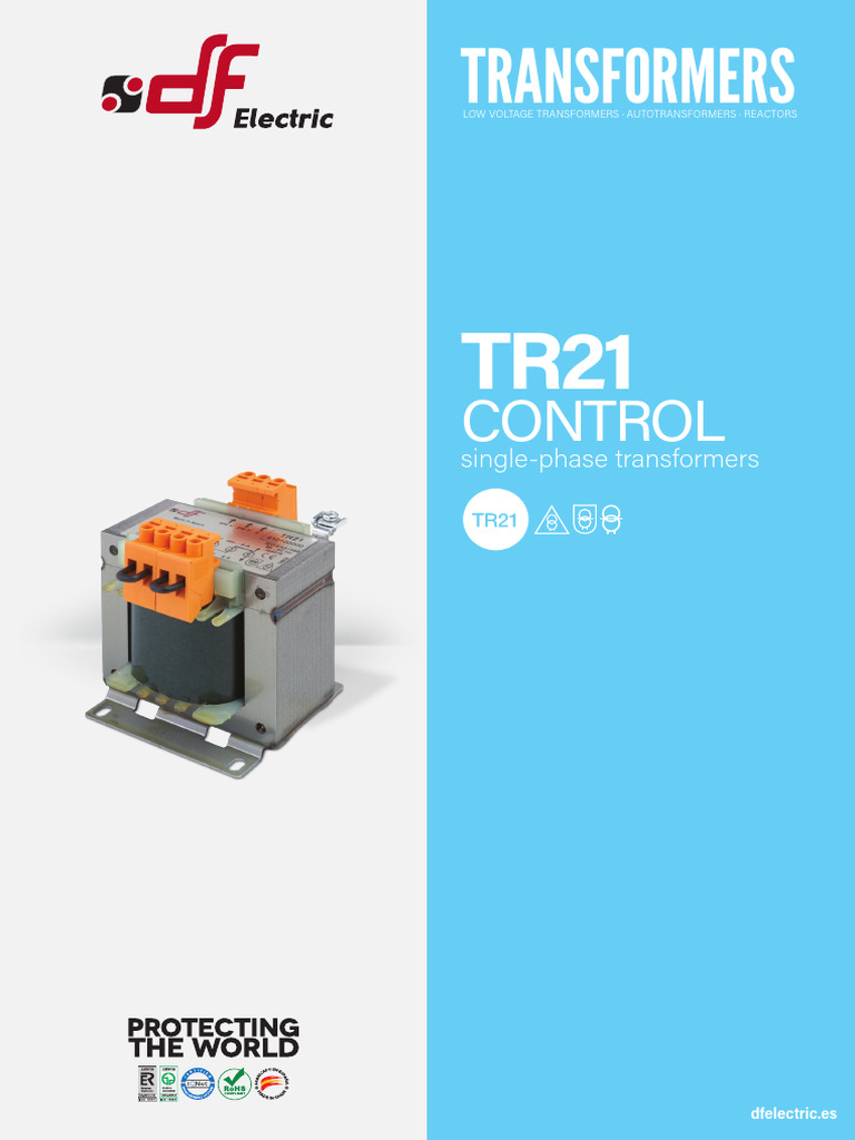 TR21 Series en | PDF | Transformer | Physical Quantities