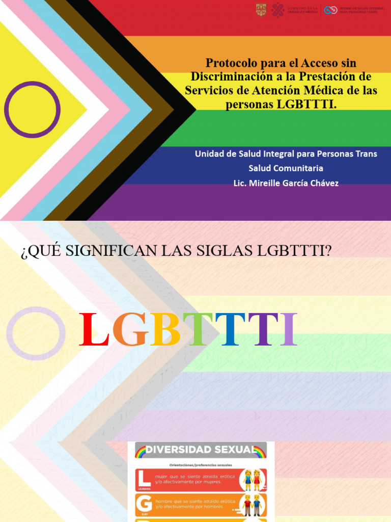 Protocolo Corta | Descargar gratis PDF | LGBT | Estudios LGBTQIA+