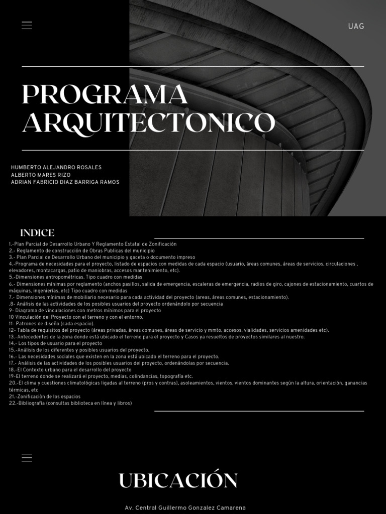 Programa Arquitectonico Oficinas Final | Descargar gratis PDF | Clima