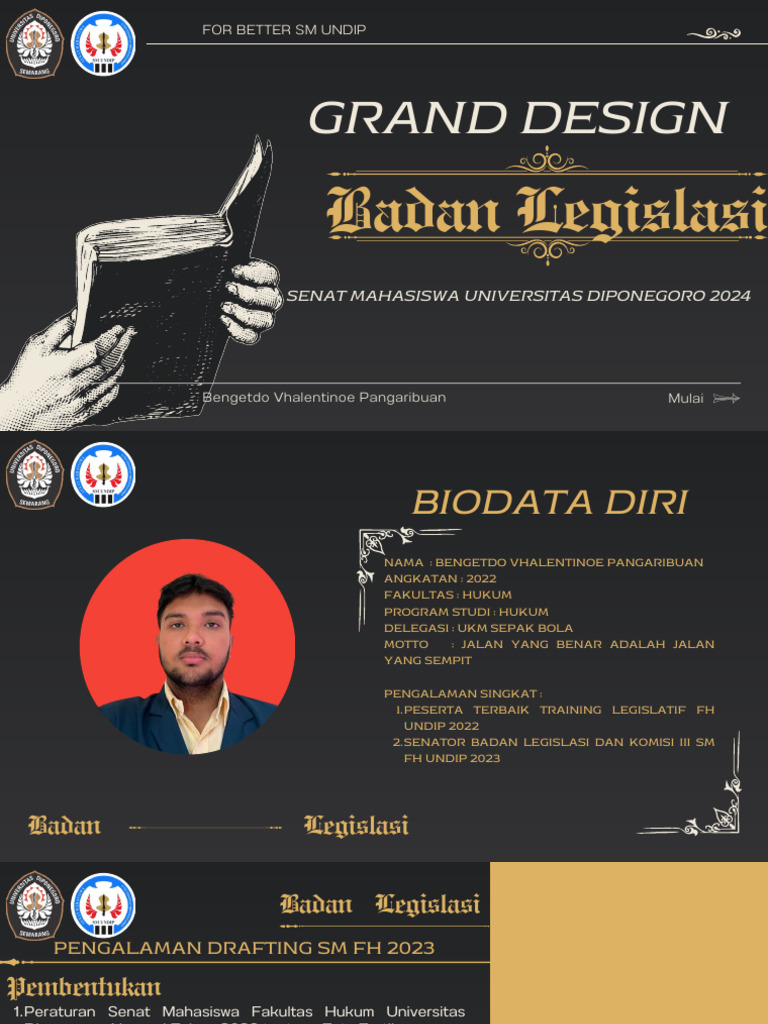 Grand Design Badan Legislasi Bengetdo | PDF