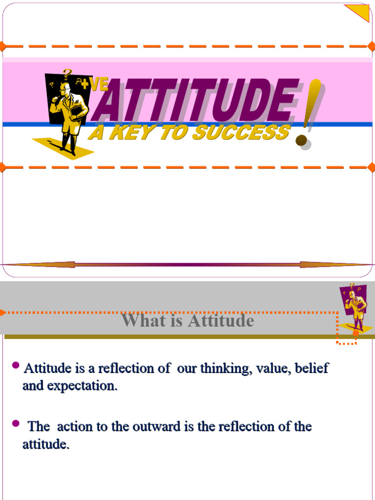 Positive Attitude Ms. Ratna Ghosh | PDF | Attitude (Psychology) | Thought