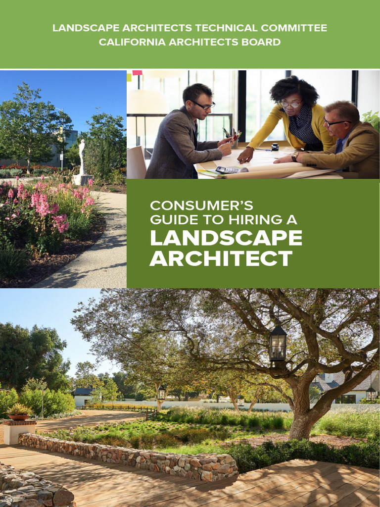 Guide to Hiring a Landscape Architect | PDF | Architect | Complaint