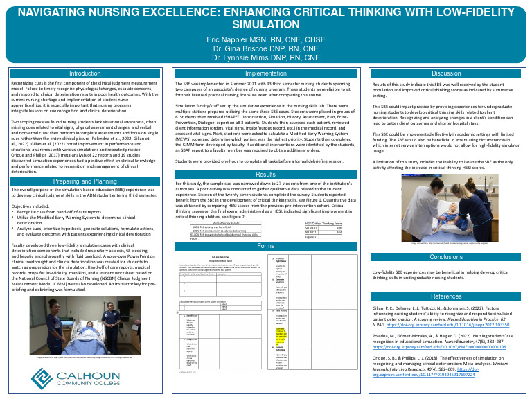 Academic Poster Template 4 | Download Free PDF | Nursing | Simulation
