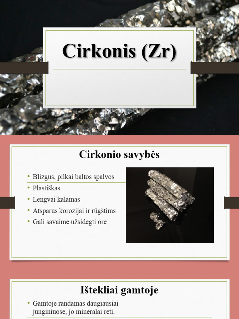 Cirkonis (ZR) | PDF