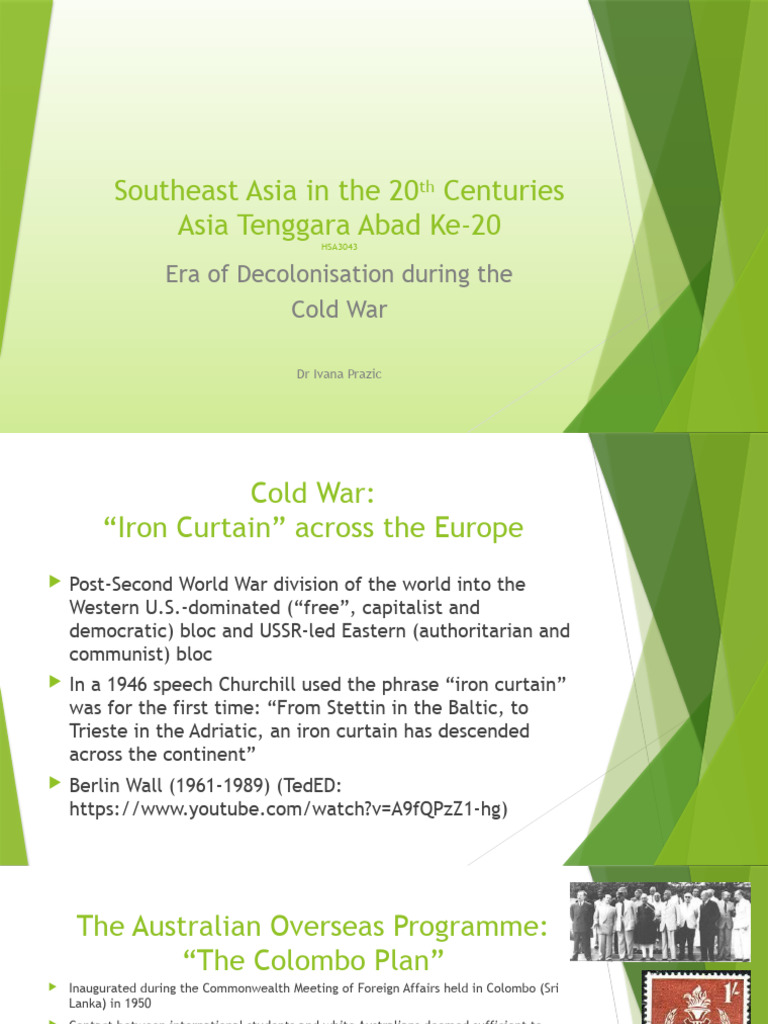 Week#10 - Era of Decolonization (Cold War) | PDF | Cold War | Eastern Bloc