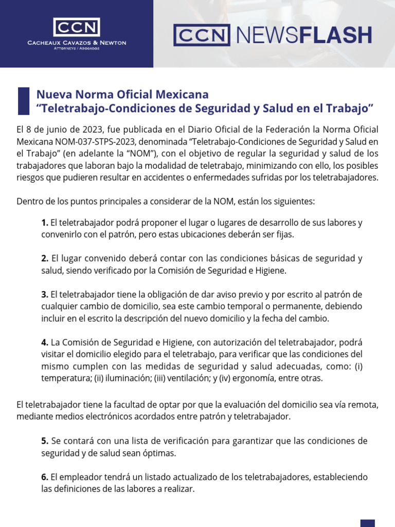 Resumen NOM 037 1686682934 | PDF