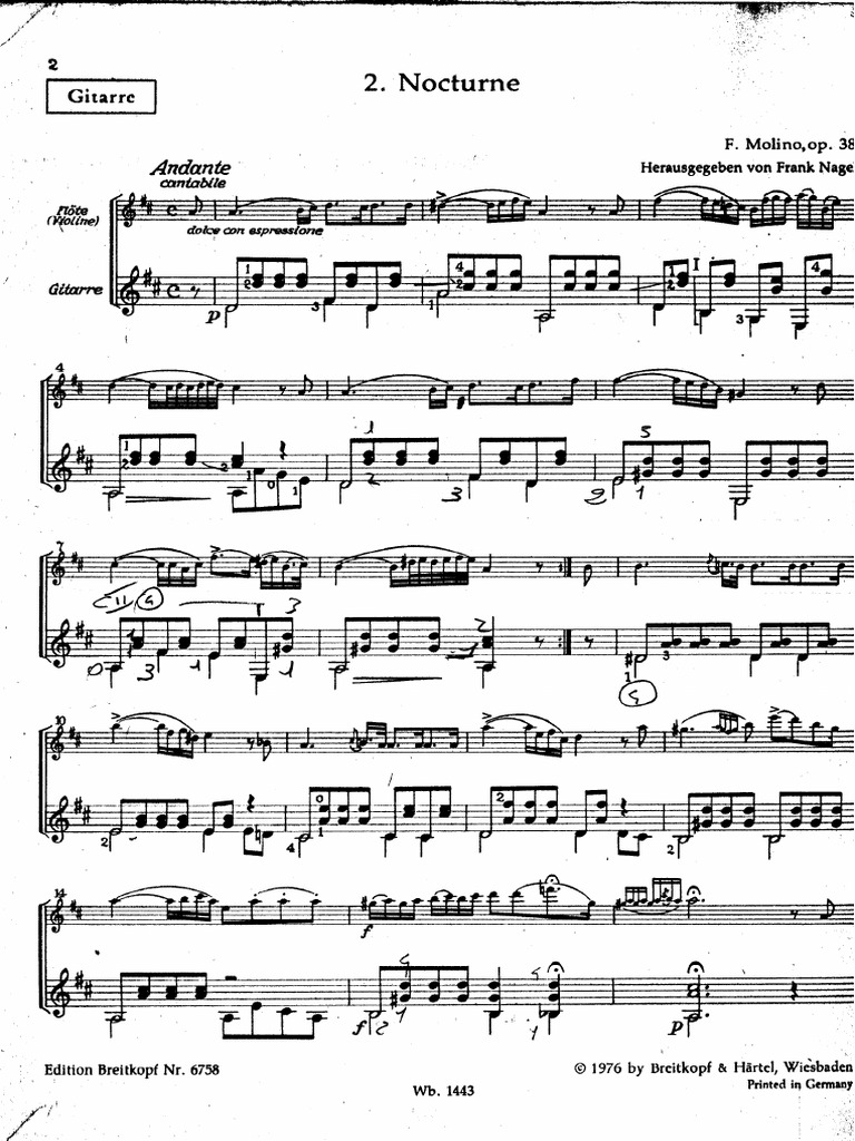 Notturno Carulli | PDF