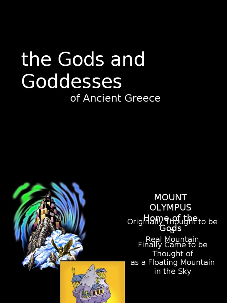 The Gods and Goddesses: of Ancient Greece | PDF