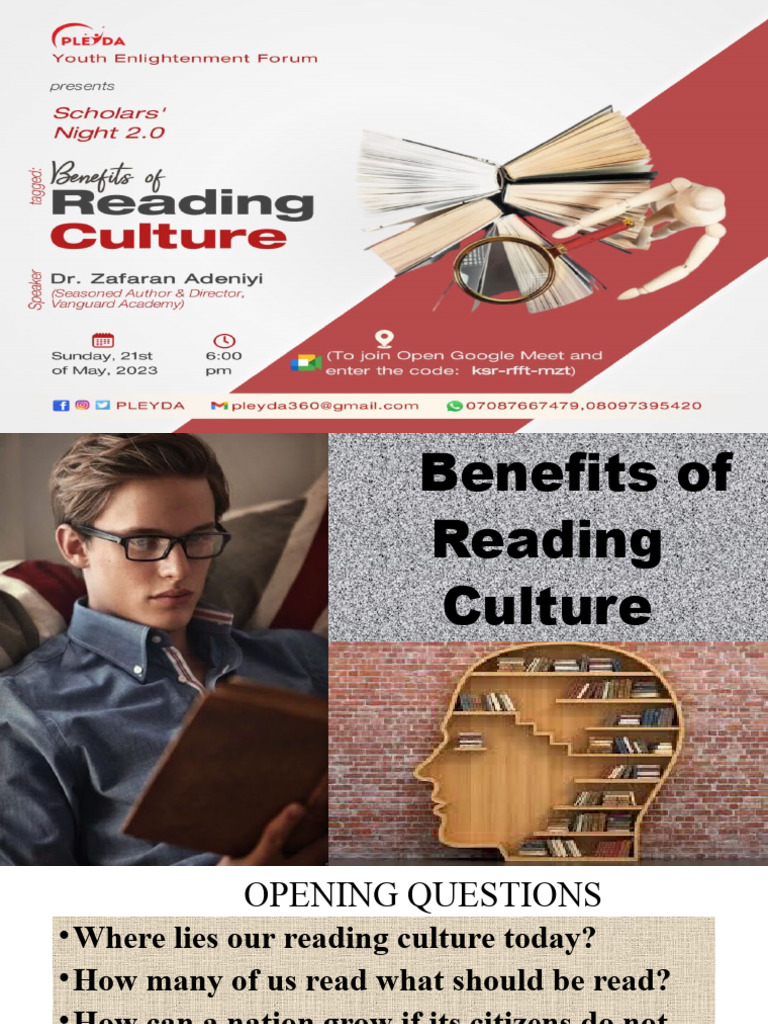 Reading Culture 1 | PDF | Learning | Cognition