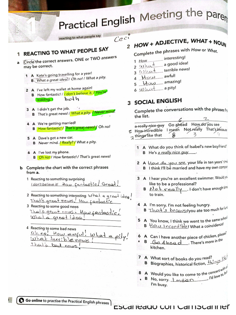 Workbook Episode 1 | PDF